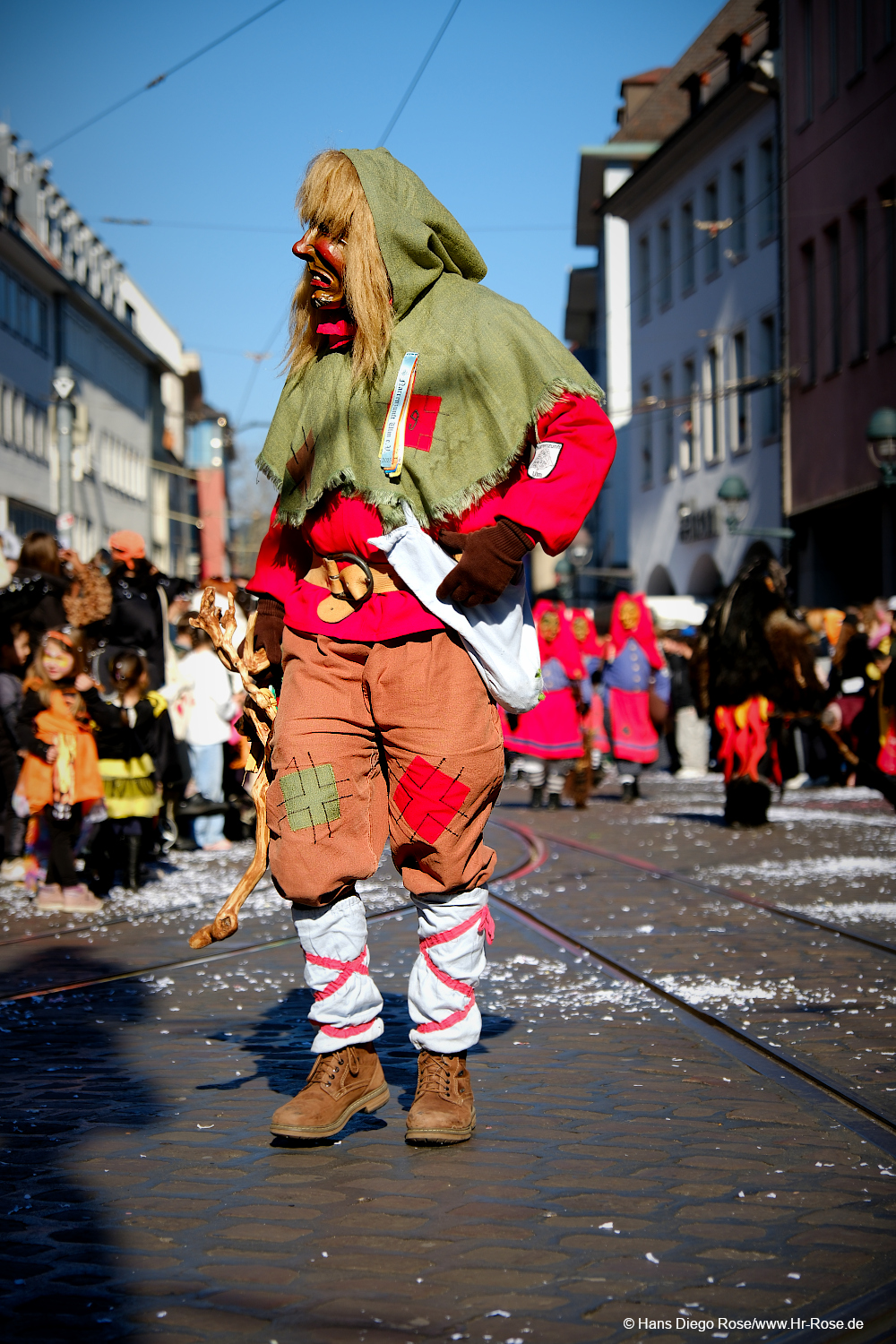 Rosenmontagsumzug in Freiburg
